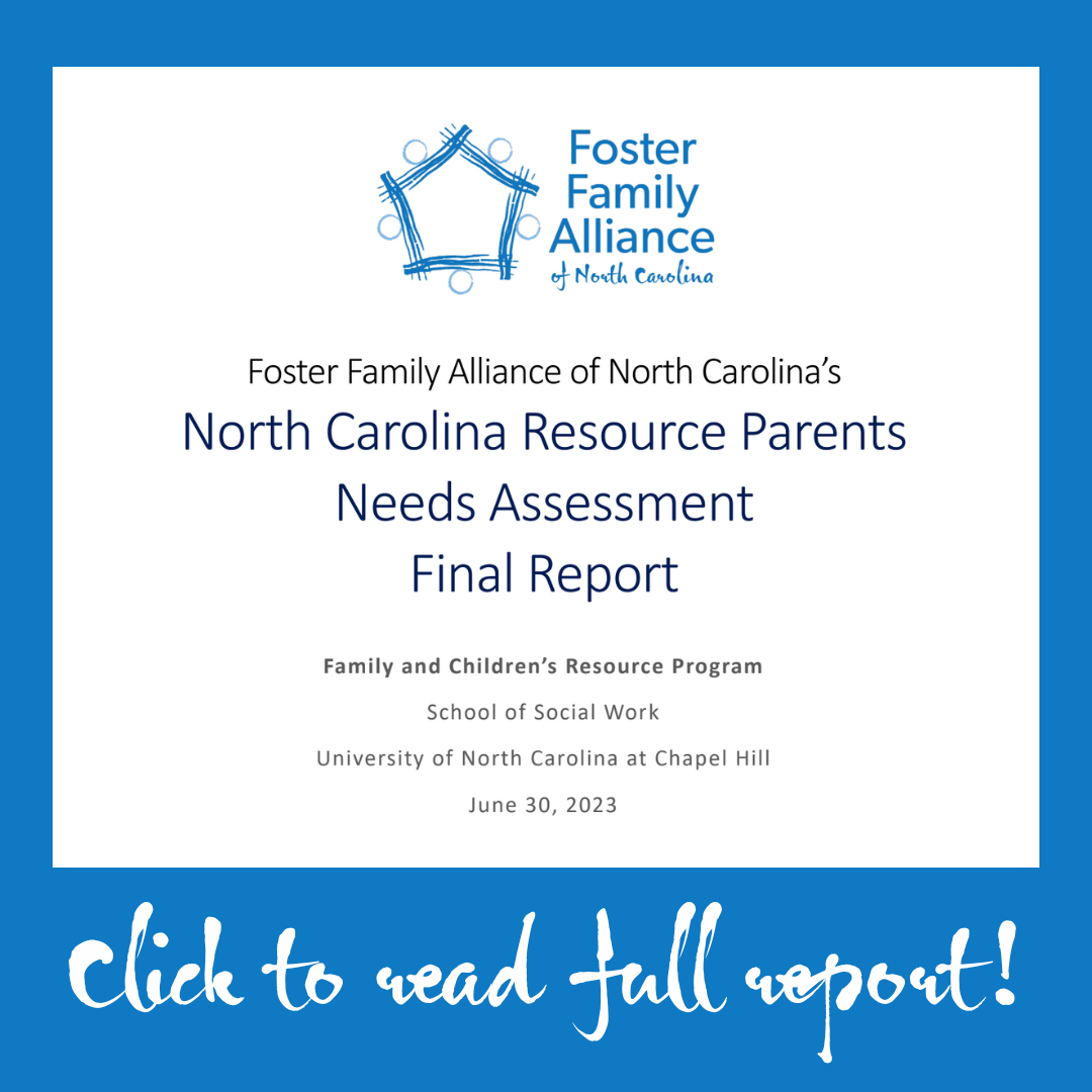 Needs Assessment Final Report — Foster Family Alliance of NC