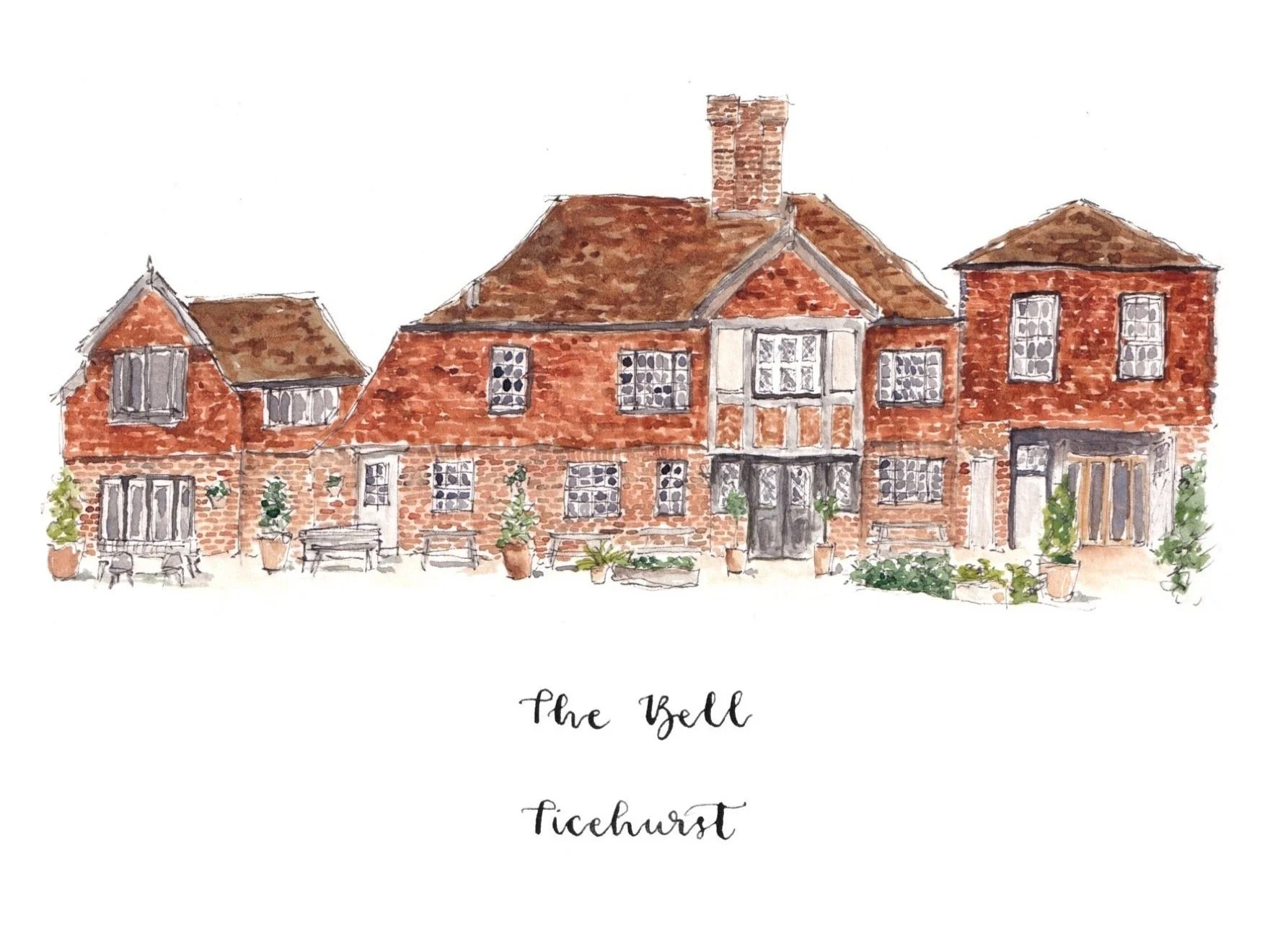 Five watercolour-worthy wedding venues in the South East — Imogen Partridge