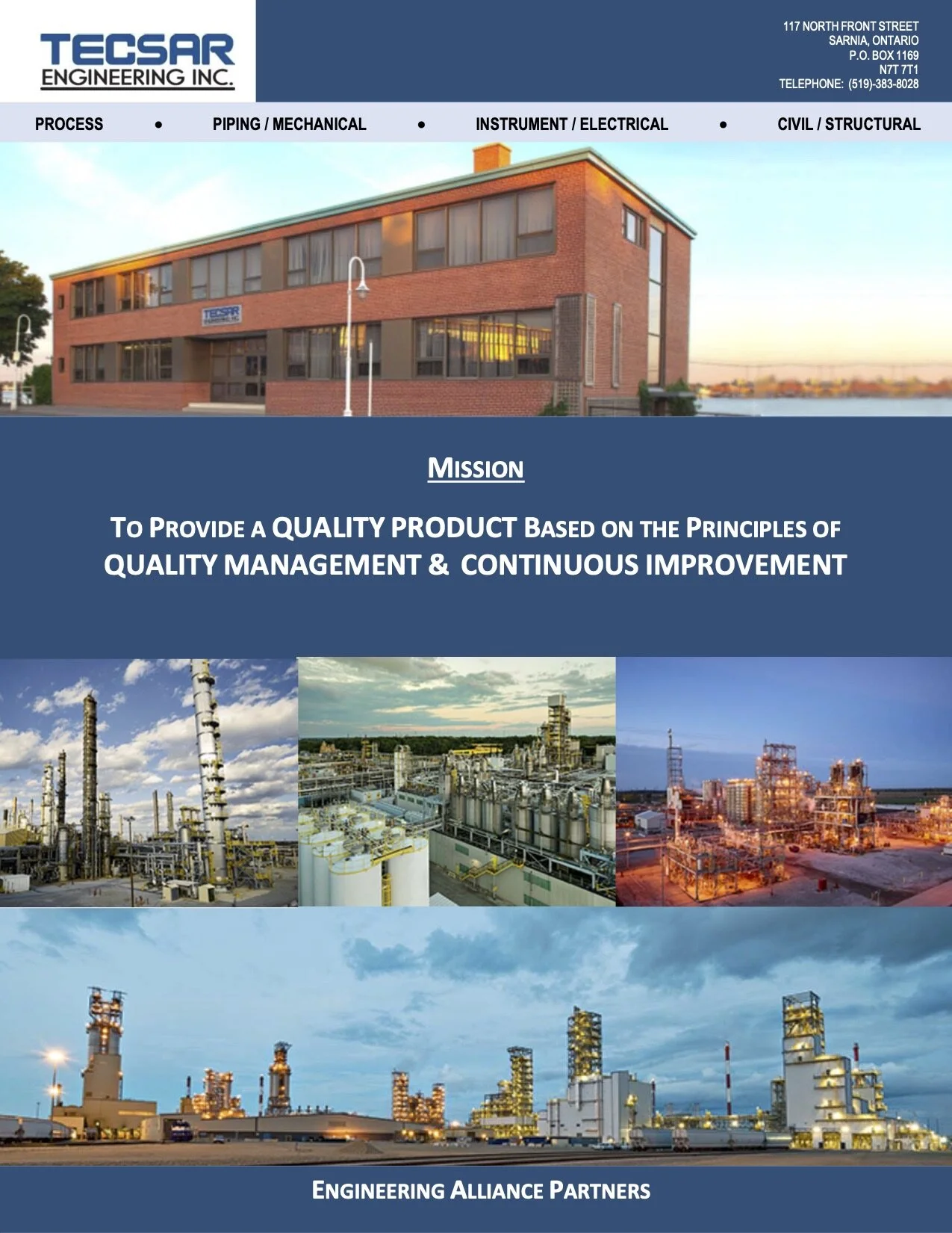 Capital Projects — Tecsar Engineering Inc.