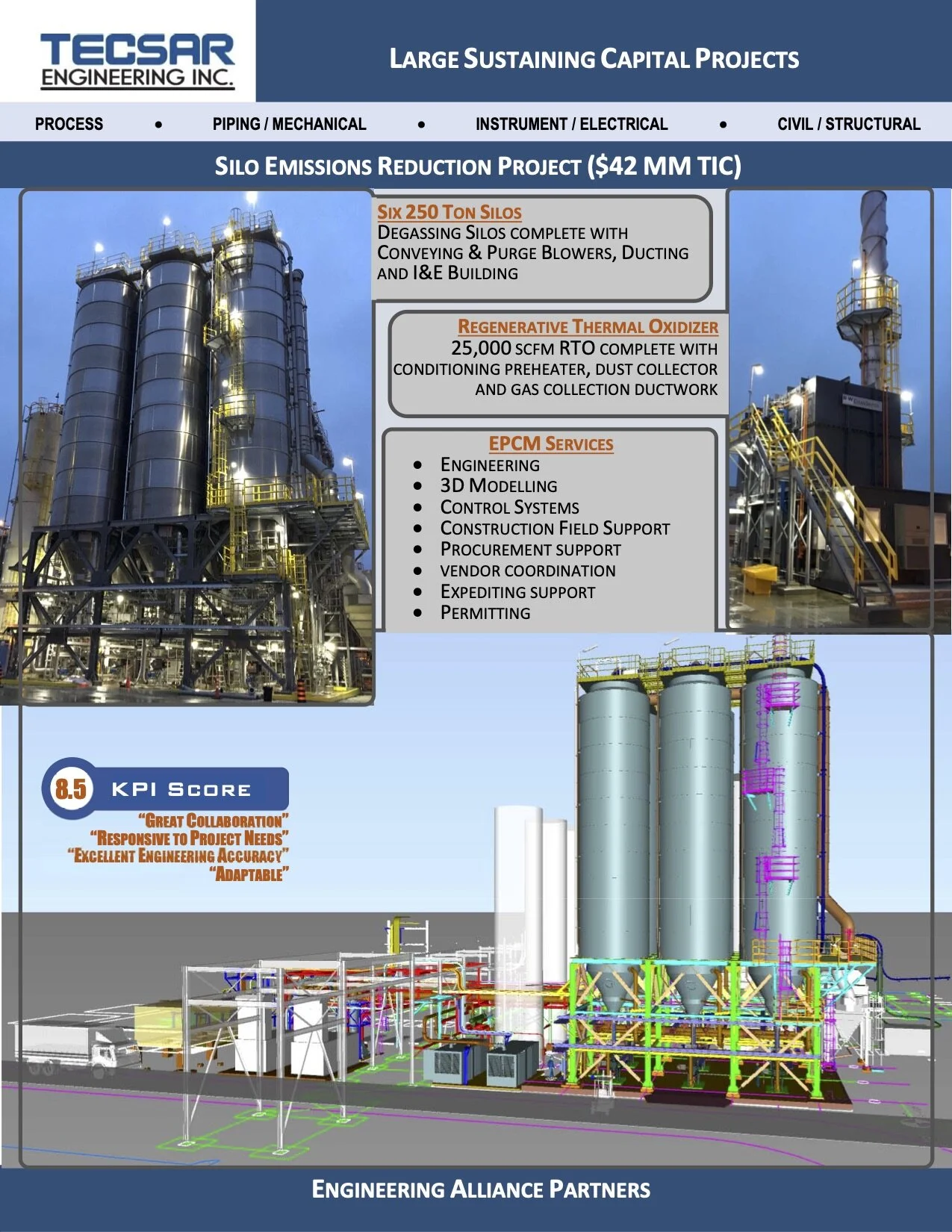 Capital Projects — Tecsar Engineering Inc.