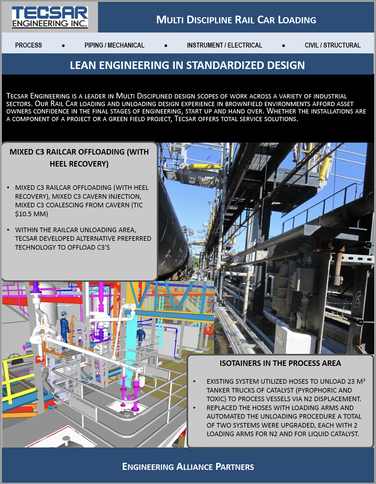 Capital Projects — Tecsar Engineering Inc.