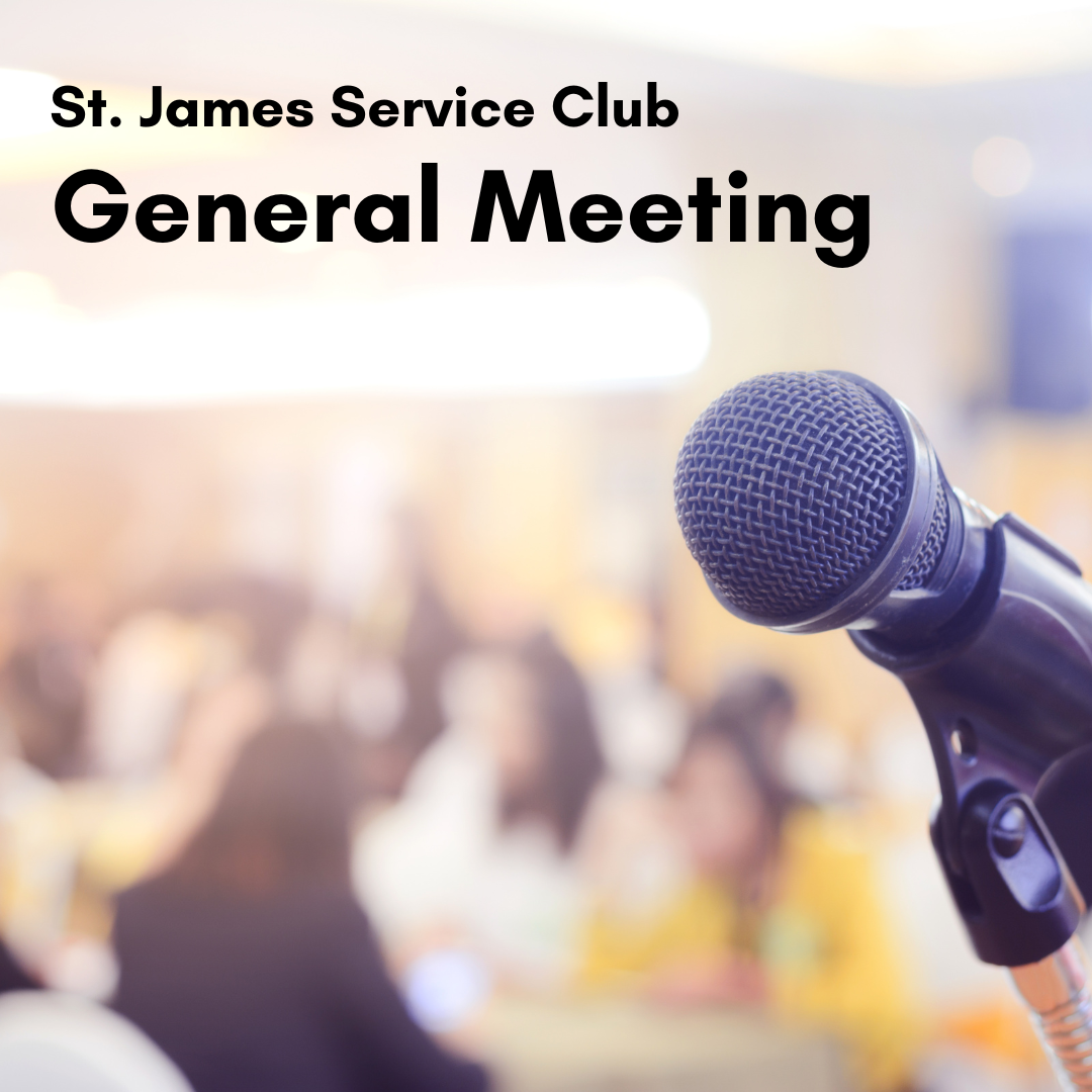 Service Club Events — St. James Service Club