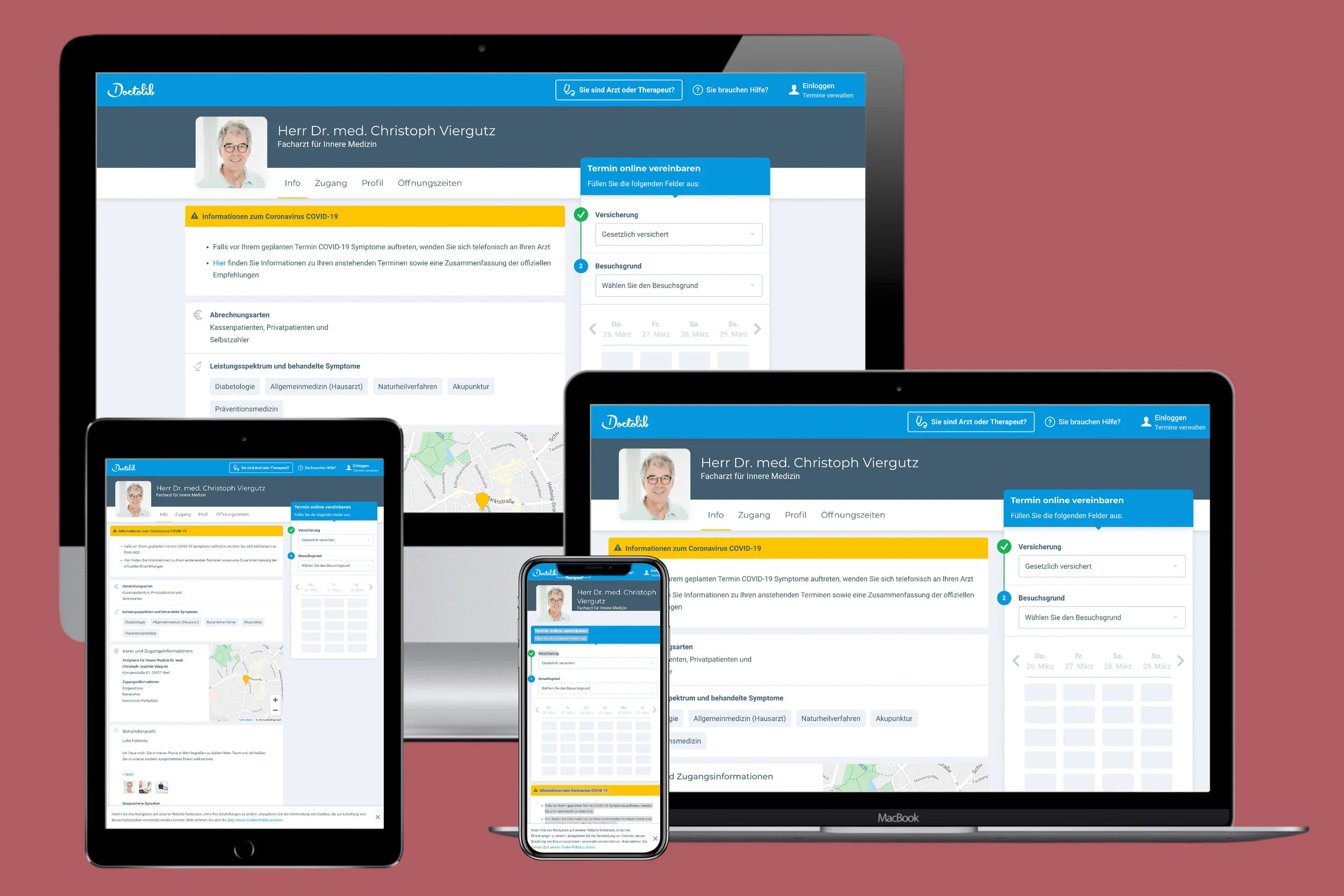 Aktuelle und wichtige Informationen für Patienten | DOC VIERGUTZ