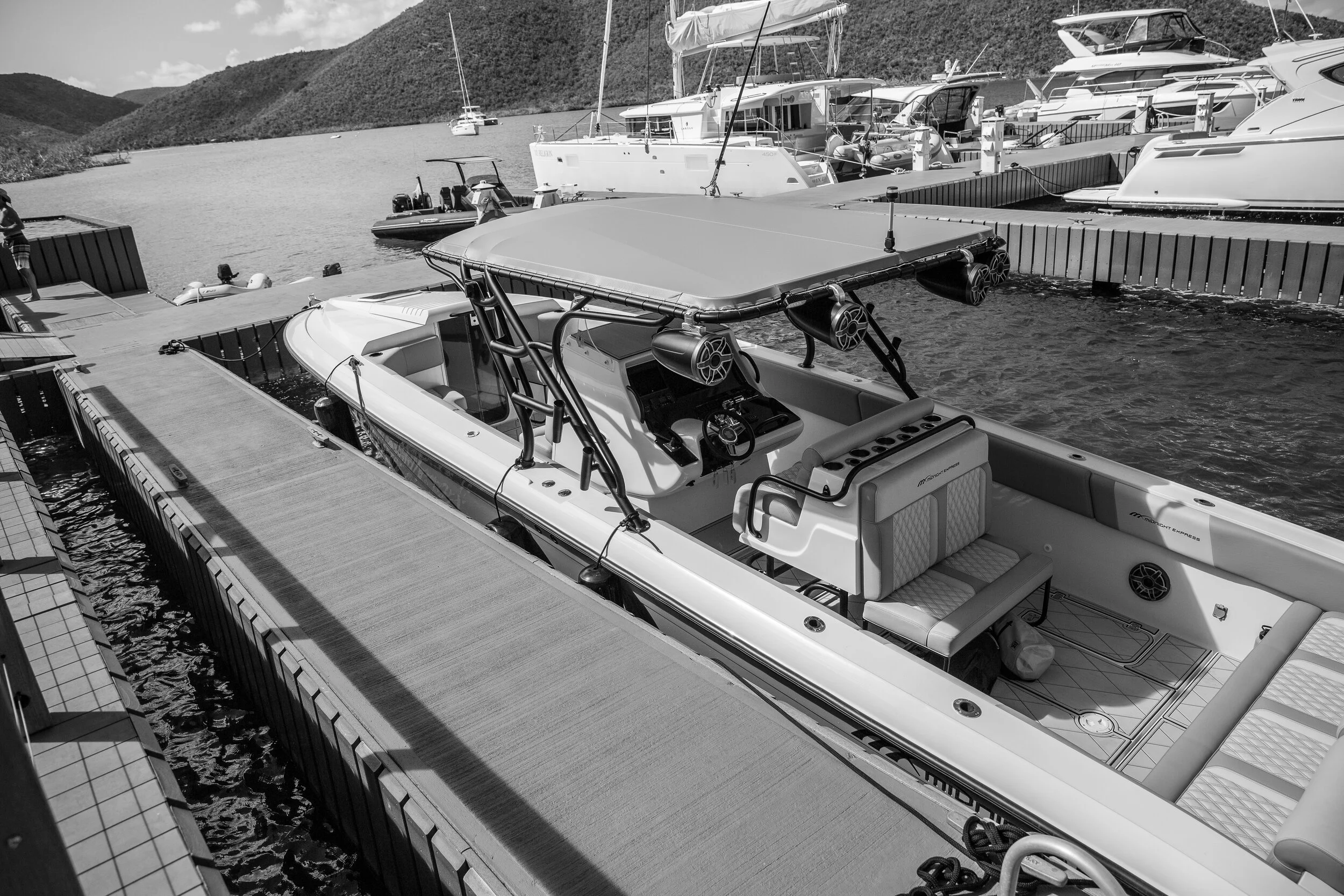 Hire The 39ft Midnight Express Power Boat in the BVI – Chillout ...