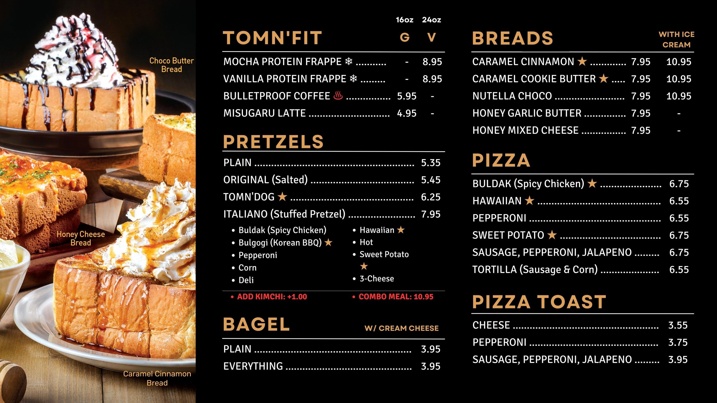 Menu — TOM N TOMS COFFEE Bellaire