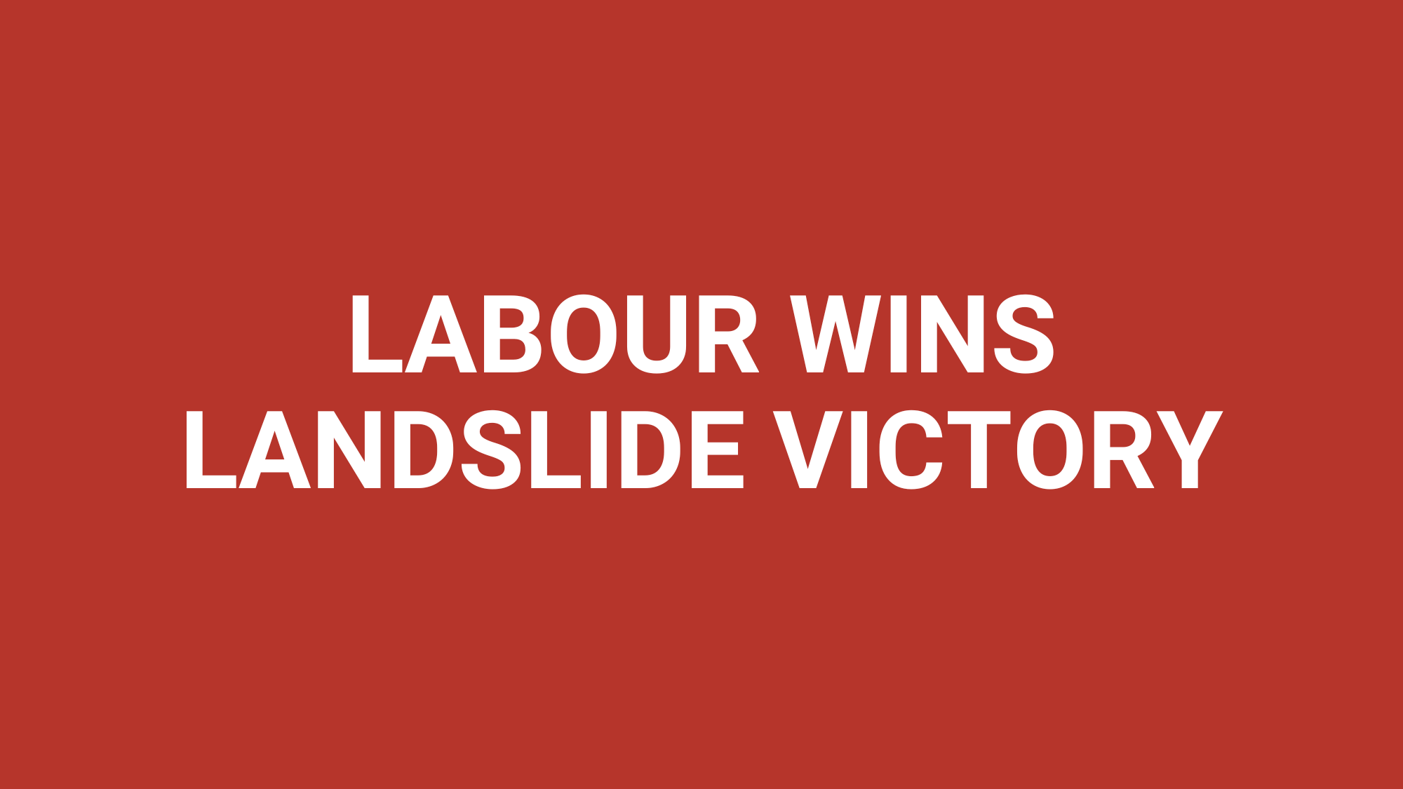 What the Landslide Labour Victory Means for the Beauty Industry — PBL ...