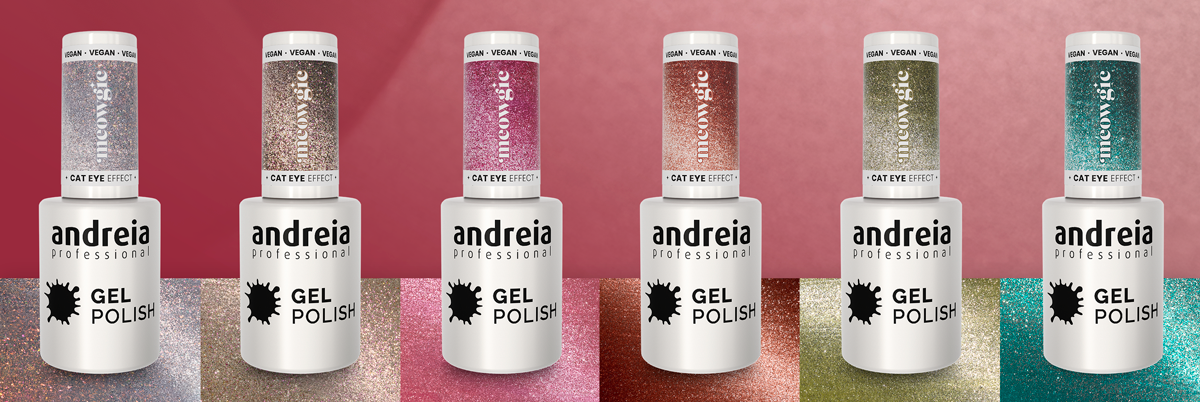 Andreia Professional MEOWGIC Cat Eye Effect Gel Polish Collection — PBL ...