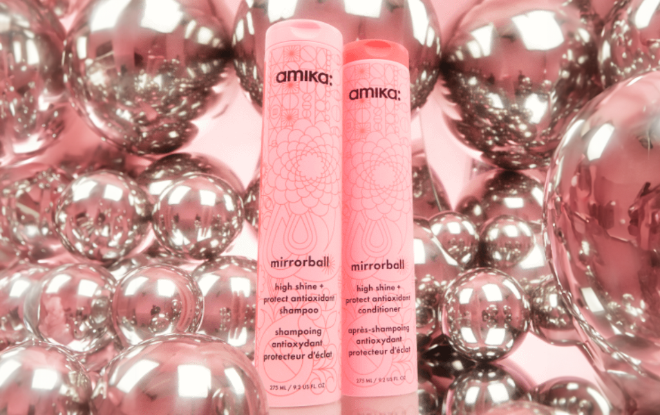 Amika Mirrorball High Shine + Protect Antioxidant Shampoo and ...