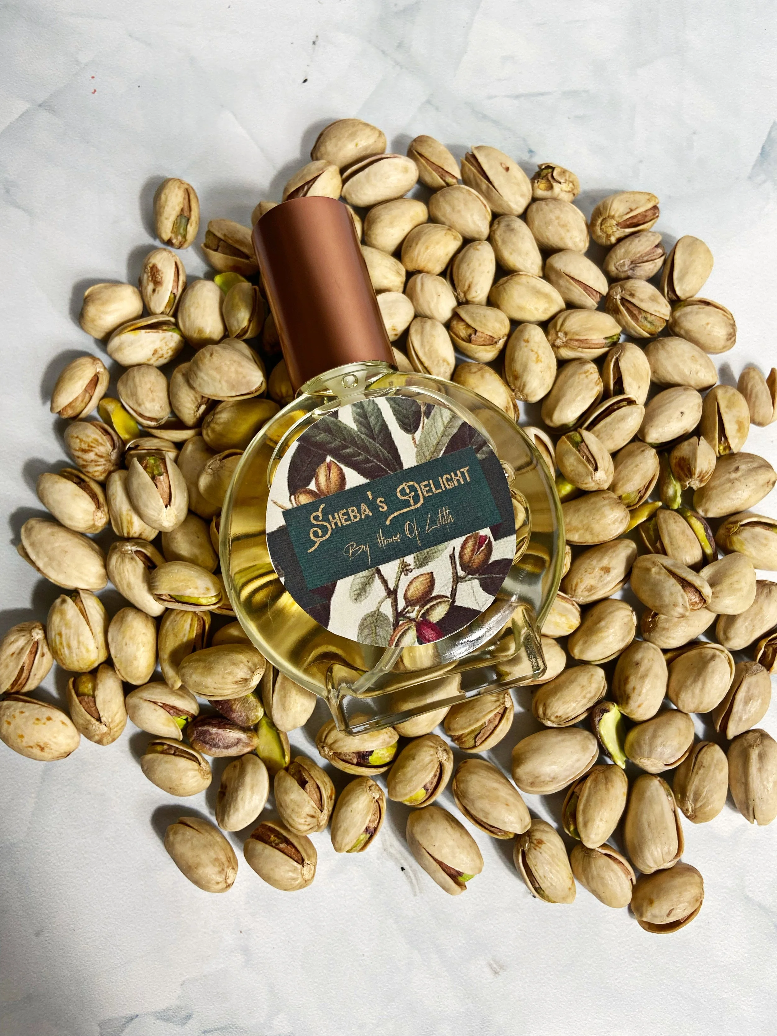 Sheba's Delight Pistachio Perfume pre order — Eclectic Fox Shop