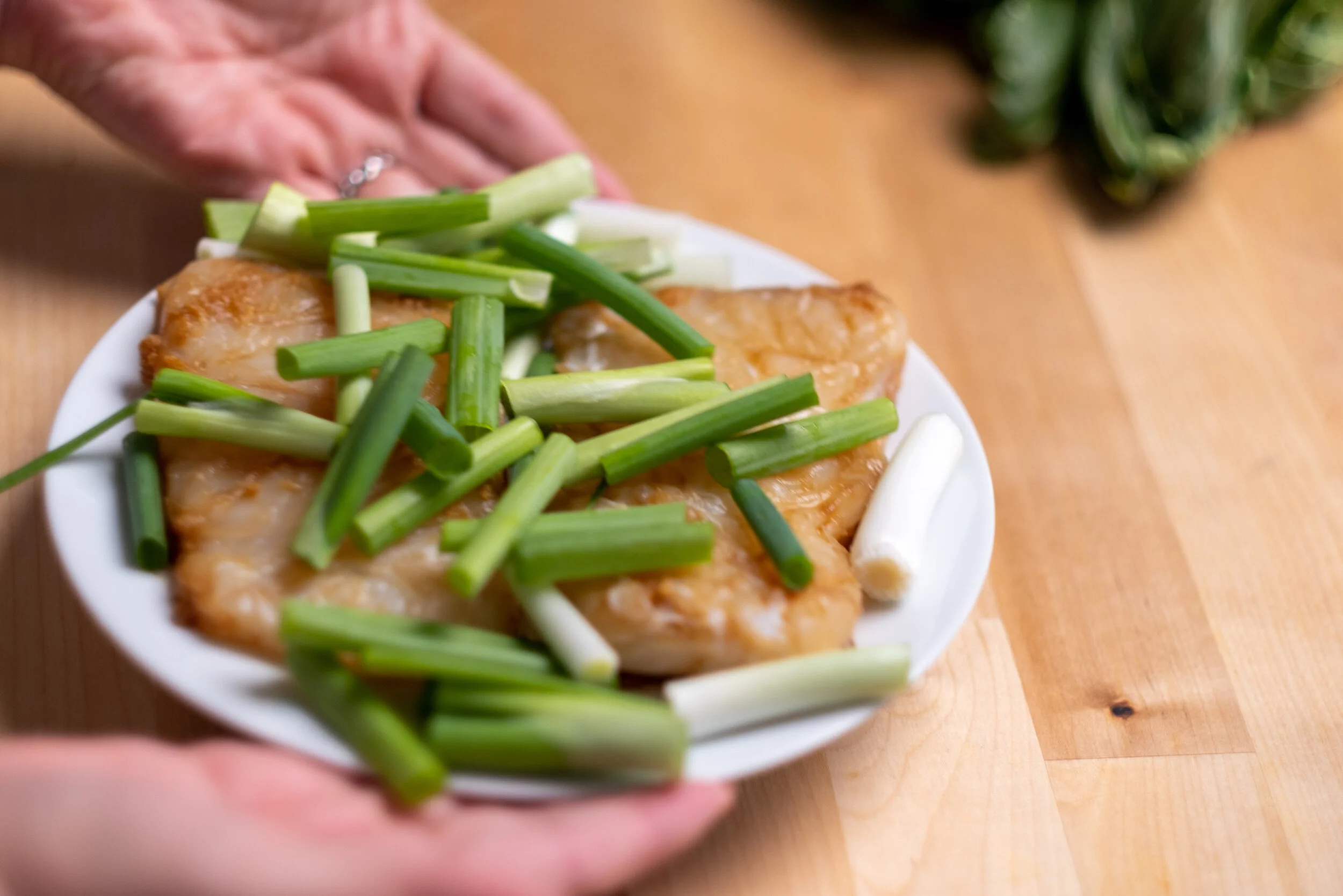 Steamed Soy Haddock with Baby Bok Choy — Iceland Catch