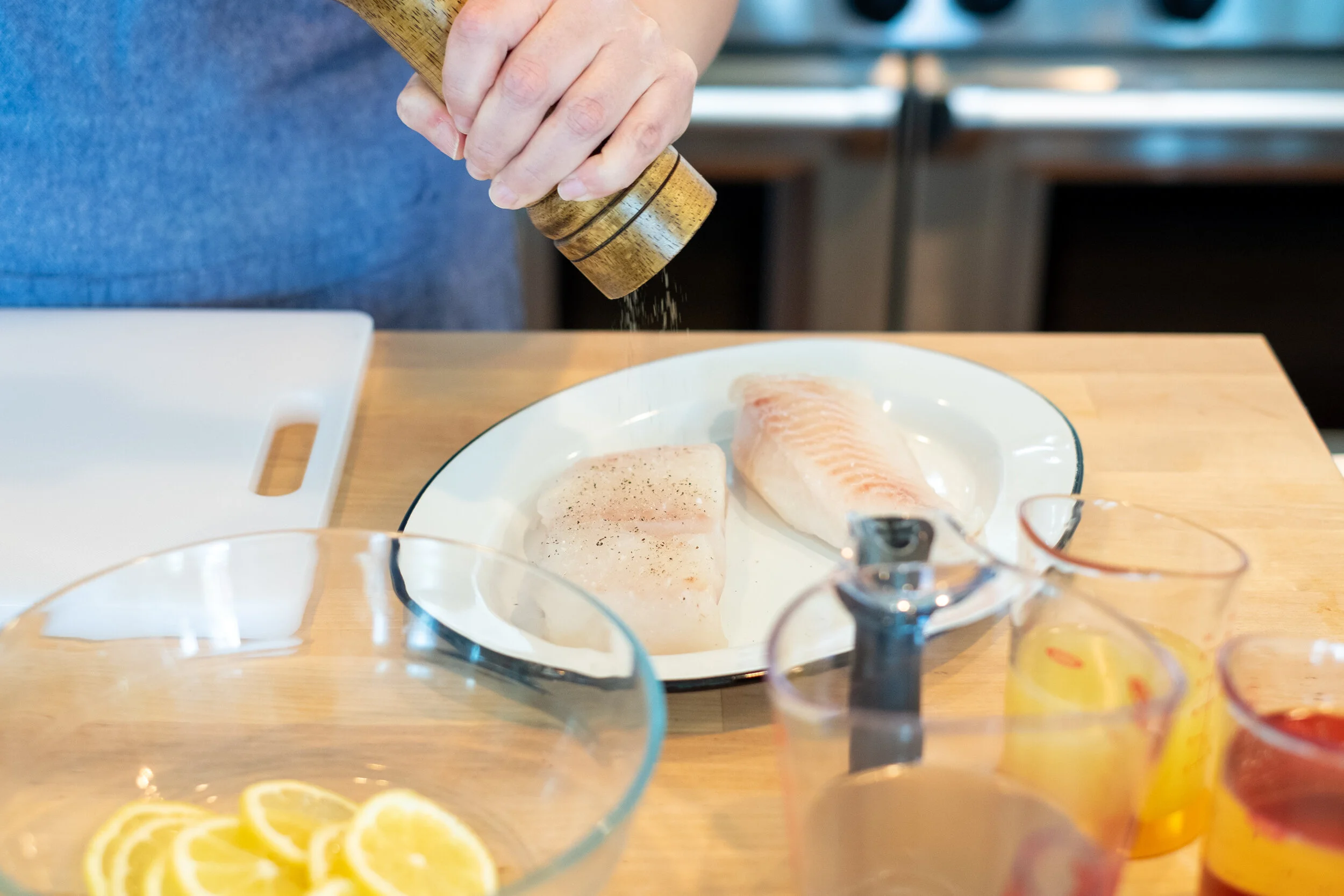 Haddock Francese over Angel Hair — Iceland Catch