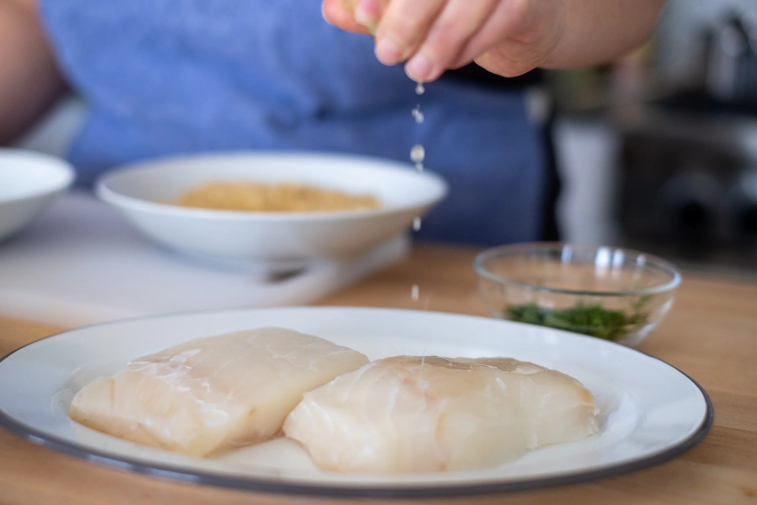 Tortilla Crusted Cod with Rice and Beans — Iceland Catch