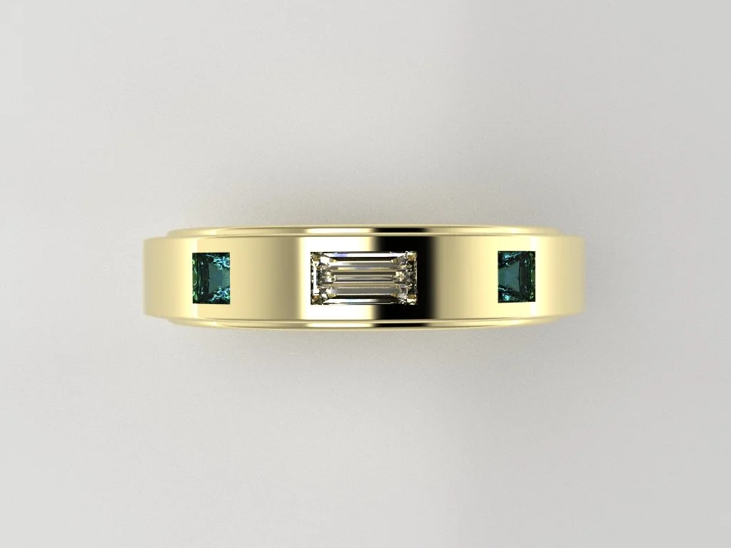 Bespoke Engagement band final payment IL — RENDRAG JEWELRY