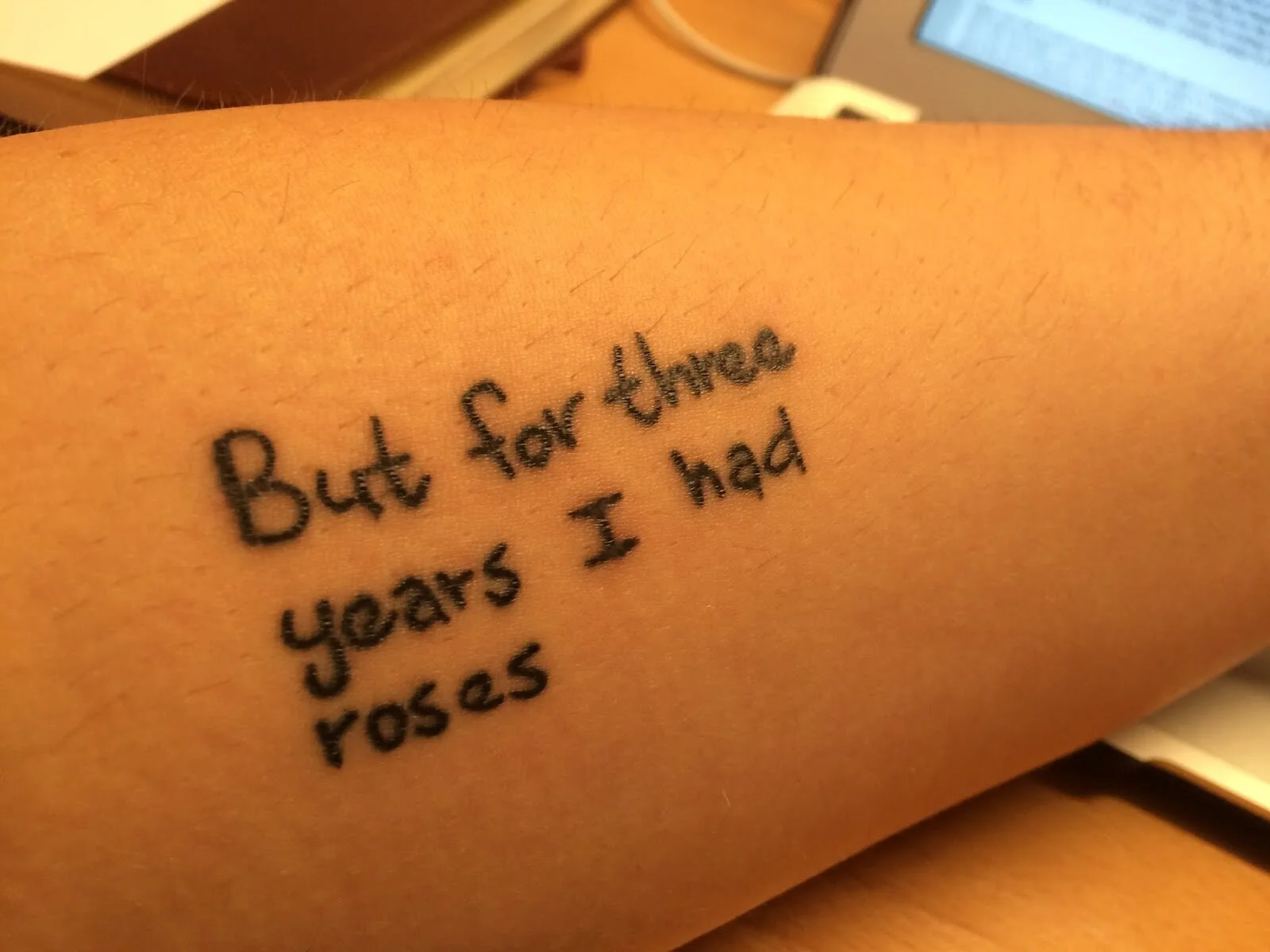 Integrity Quote Tattoo