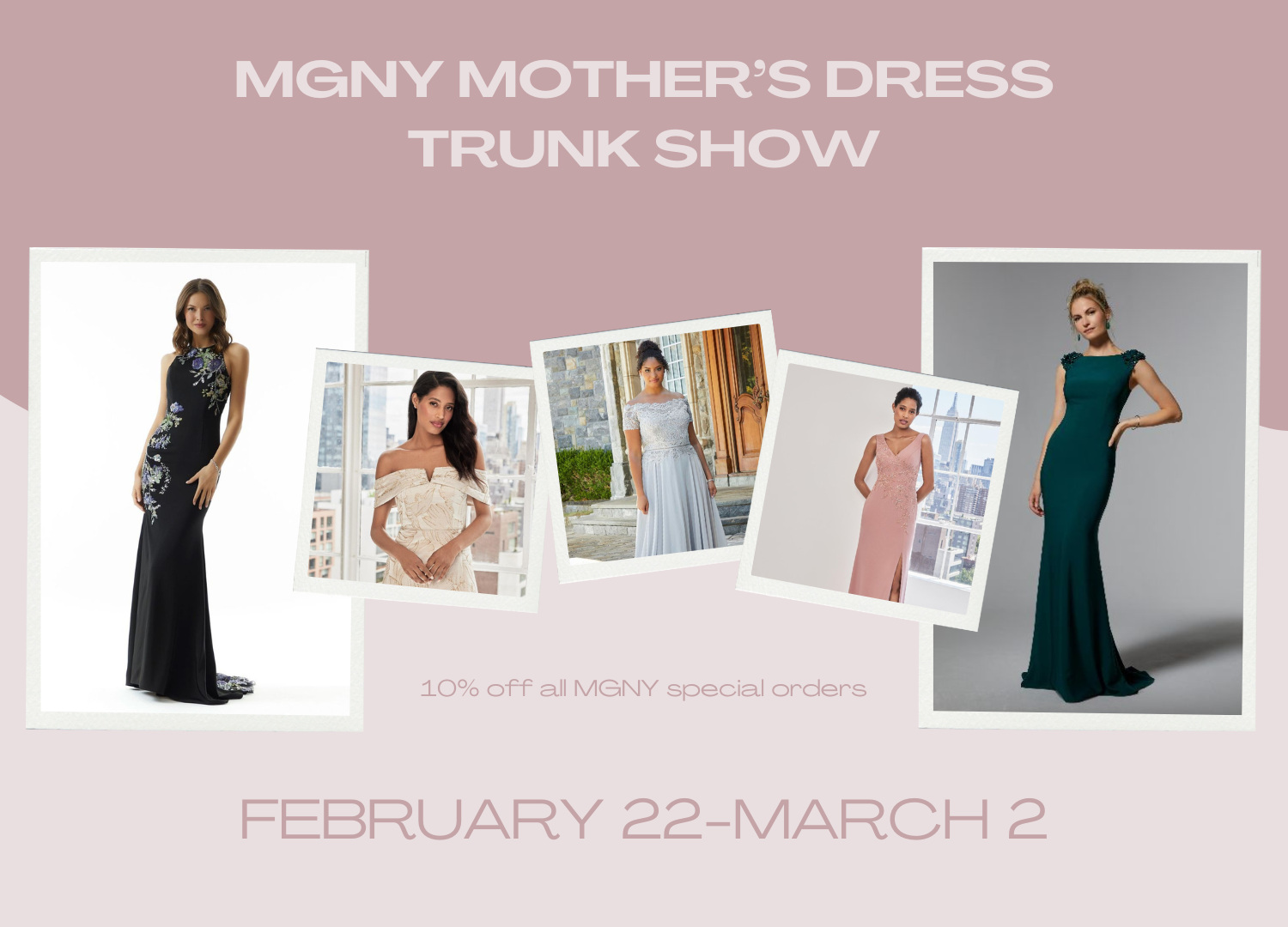 Rochester NY Bridal Trunk Shows & Sales