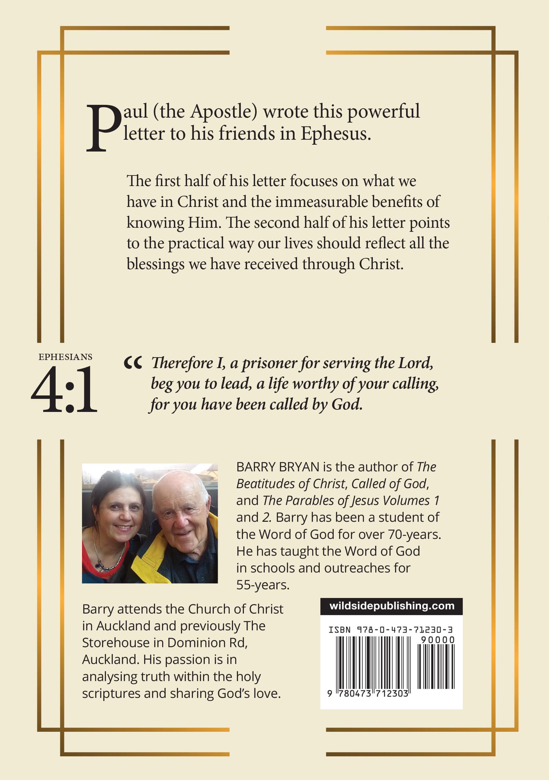 The Parables of Jesus Vol 1 by Barry Bryan — Wild Side Publishing