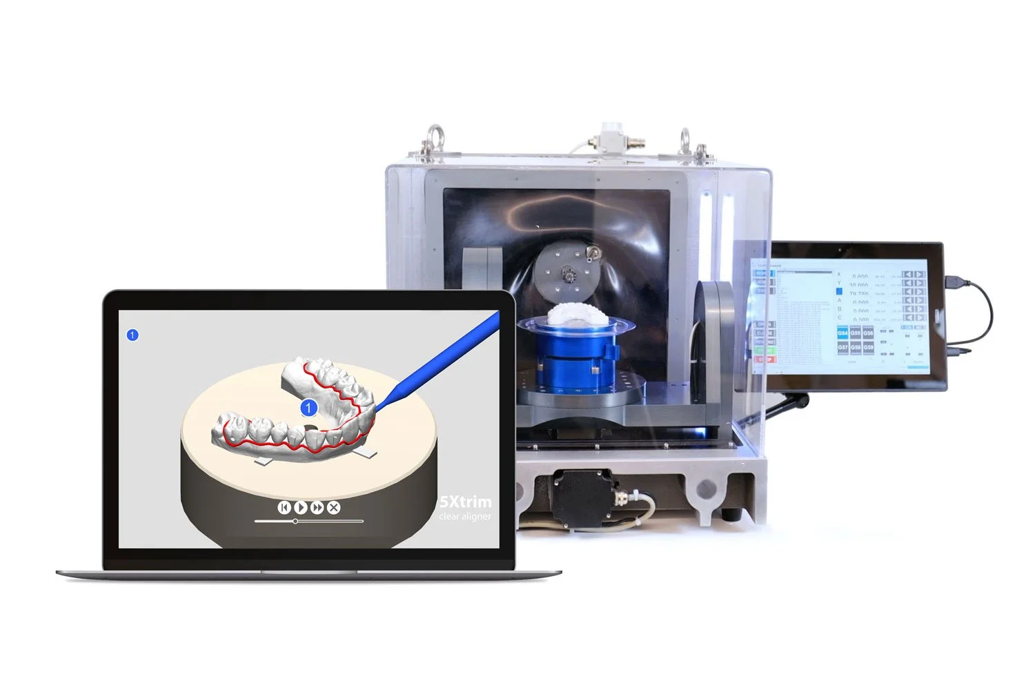 5Xtrim Aligner Trimming — 5AXISMAKER