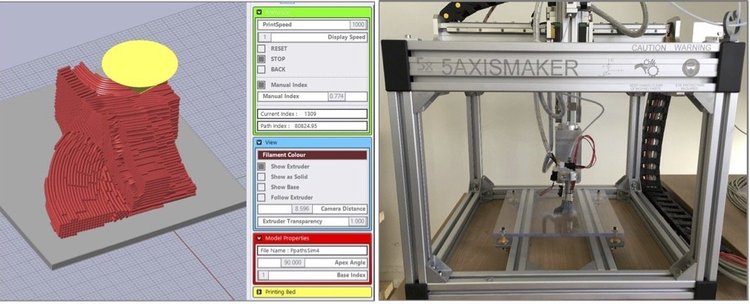 5-axis Printing — 5AXISMAKER