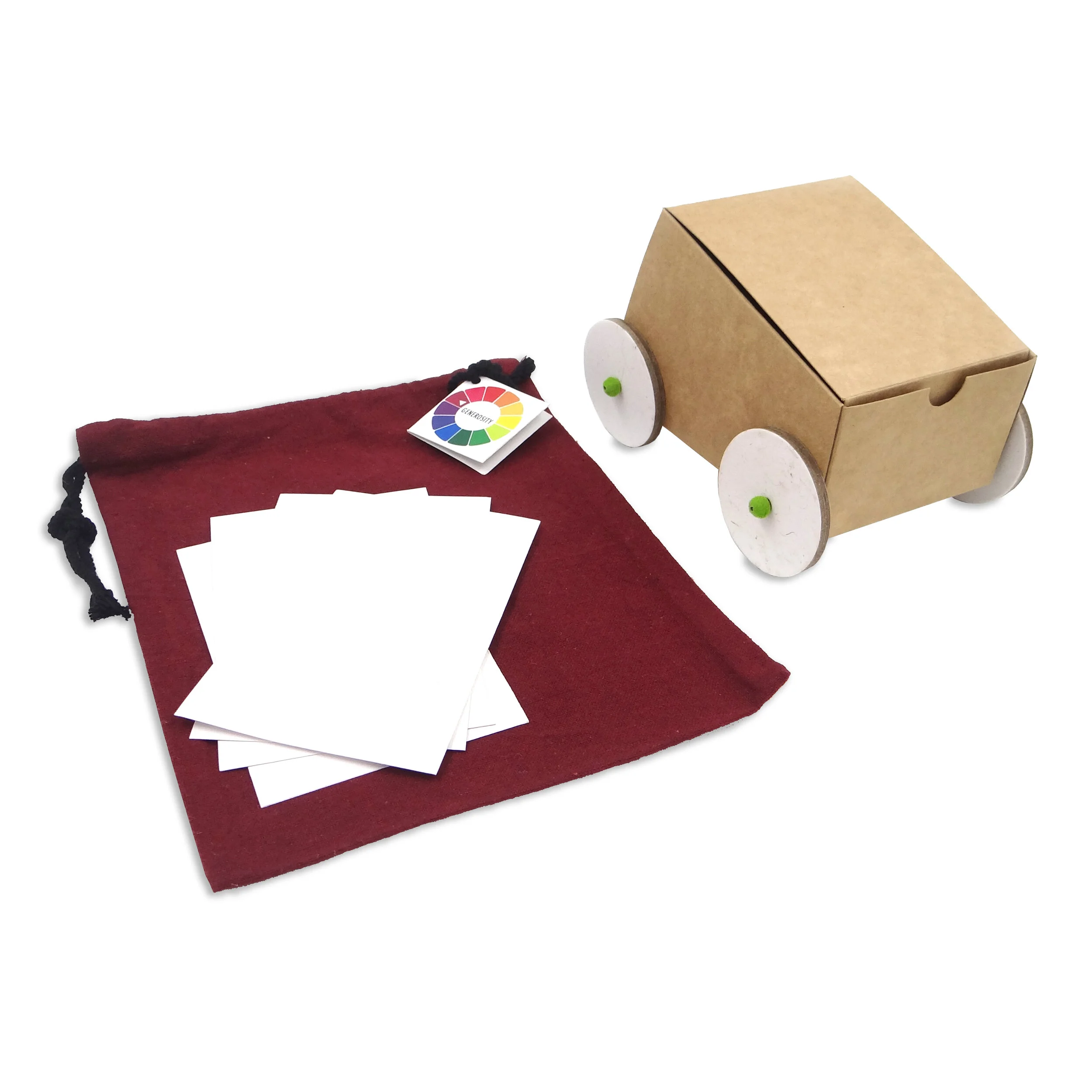 Generosity: Art Cart Kit — Sankalpa: Art Journeys