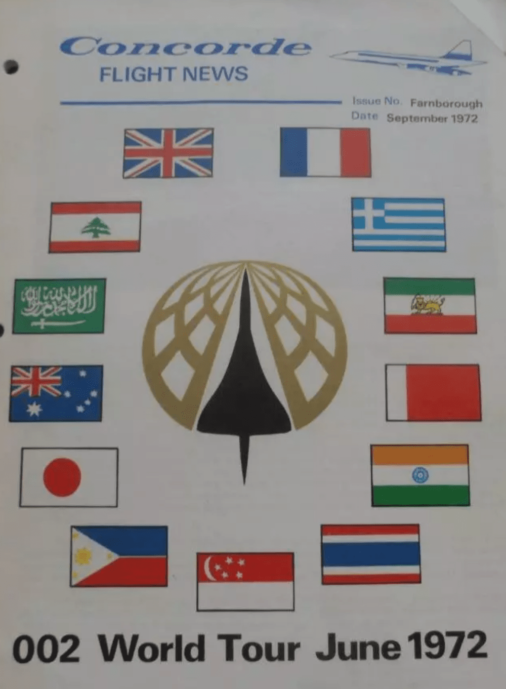 Concorde World Tour 1972 — Simfest UK