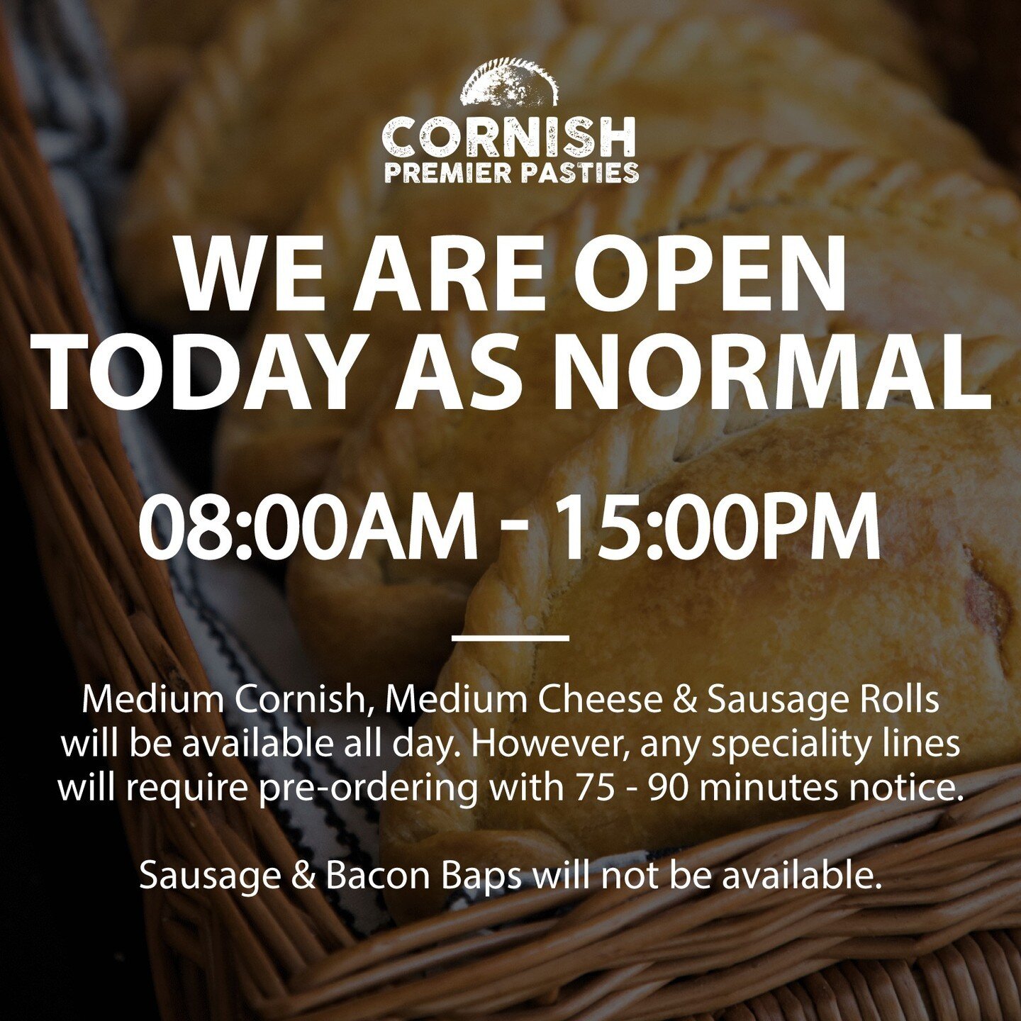 Our Products — Cornish Premier Pasties
