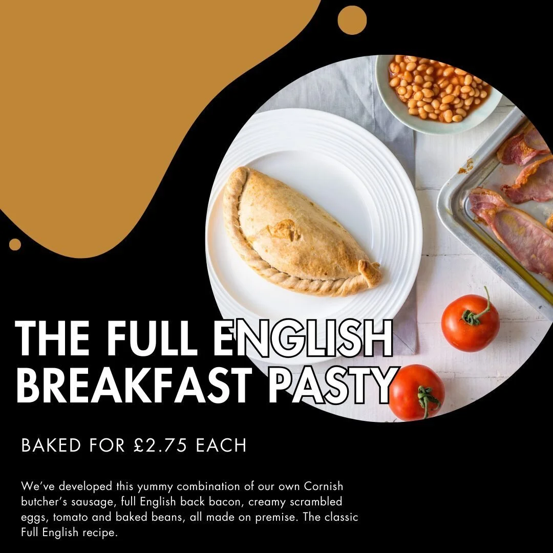 June's Pasty of the Month: The Full English Breakfast Pasty — Cornish ...