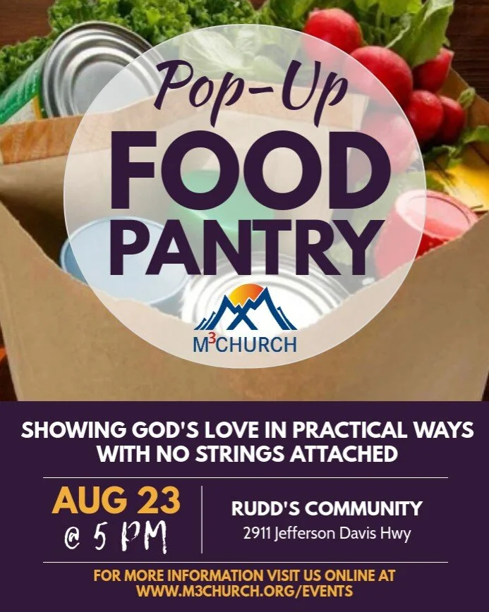 Pop-Up Food Pantry: Rudd's Community — M3 CHURCH