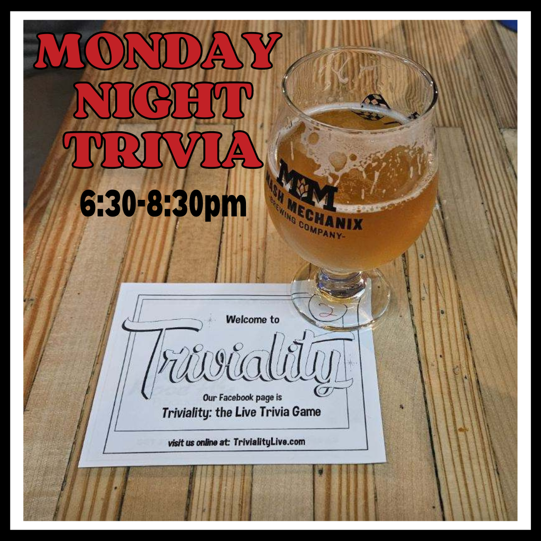 Mash Mechanix Brewery offers a wide variety of events, live music ...