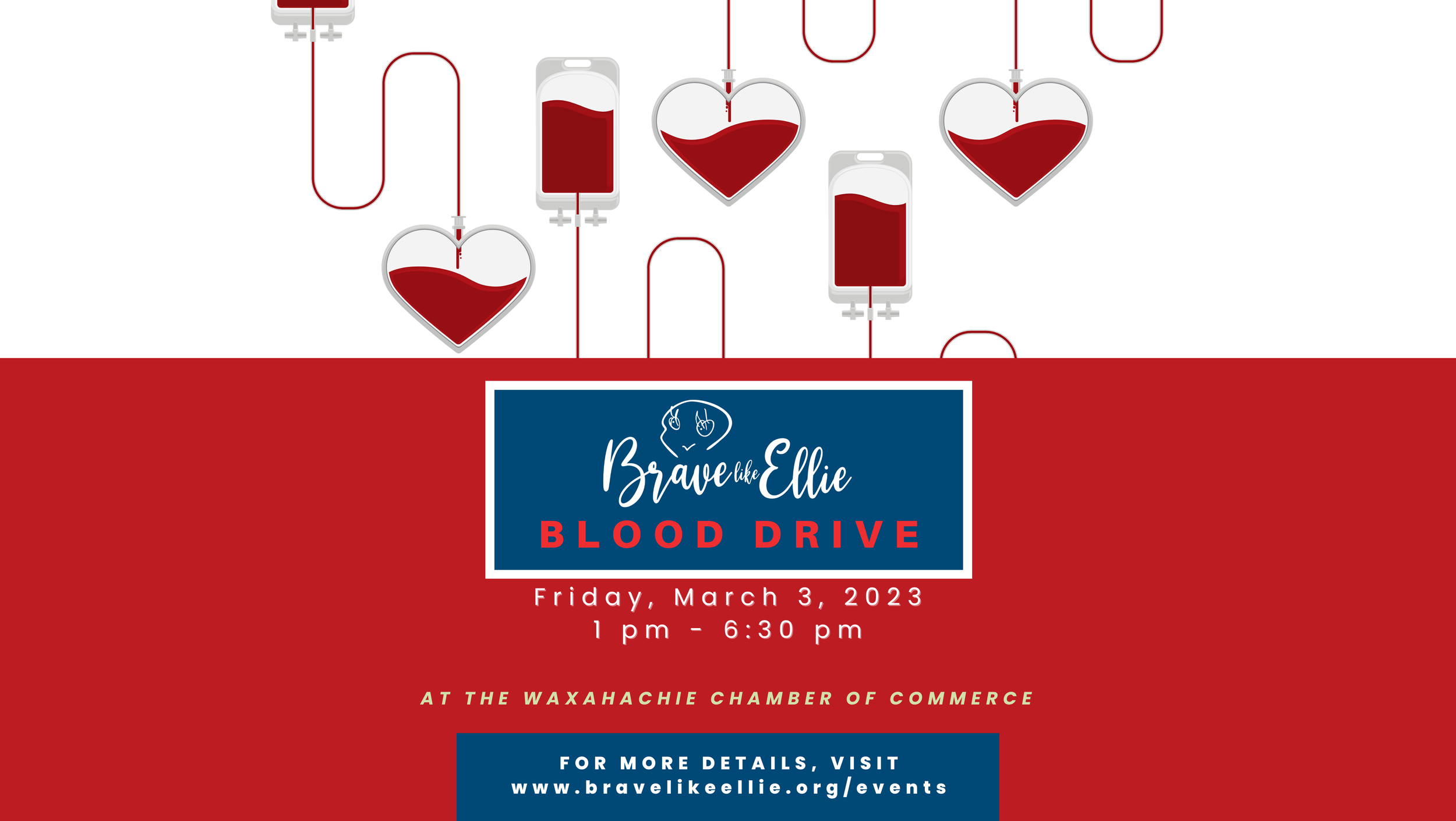 Brave like Ellie blood drive - NEW DATE — Brave like Ellie