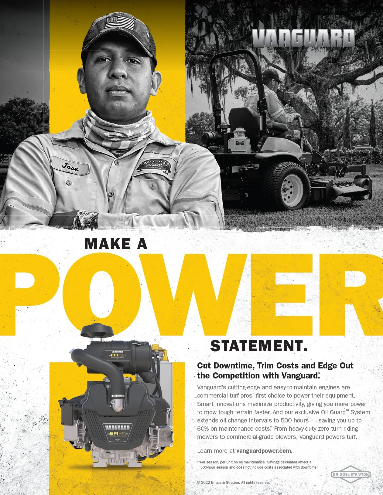 Vanguard Commercial Engines — JEFF WARREN | CREATIVE DIRECTOR