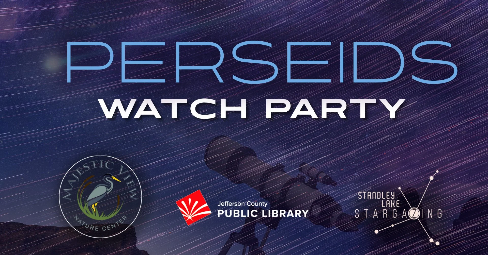 Perseids Watch Party — Standley Lake Stargazing