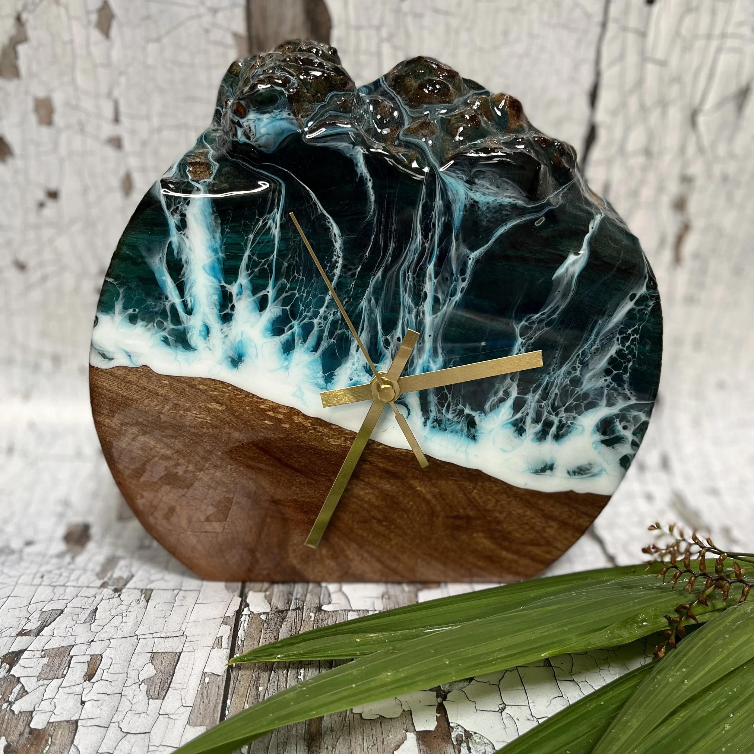 Limited Edition - Handcrafted Resin Clocks — Fiona Scott Resin Artist