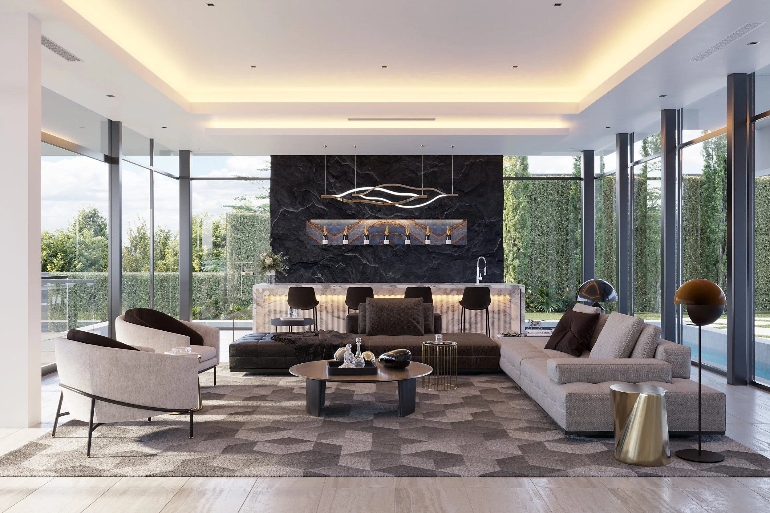 61 Mount designer homes in Bryanston — LYNN ESTATES