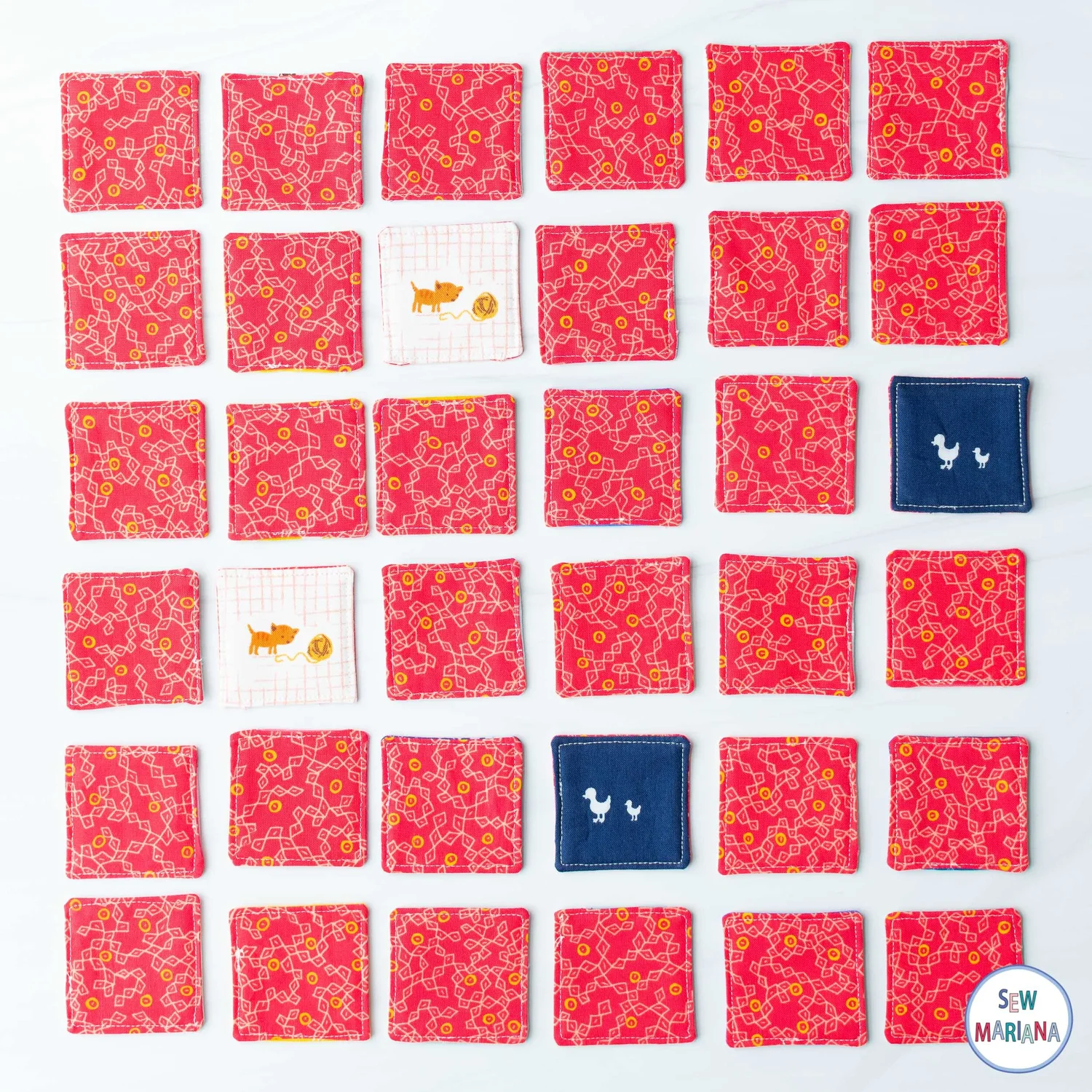 Fabric Memory Game Tutorial — Sew Mariana