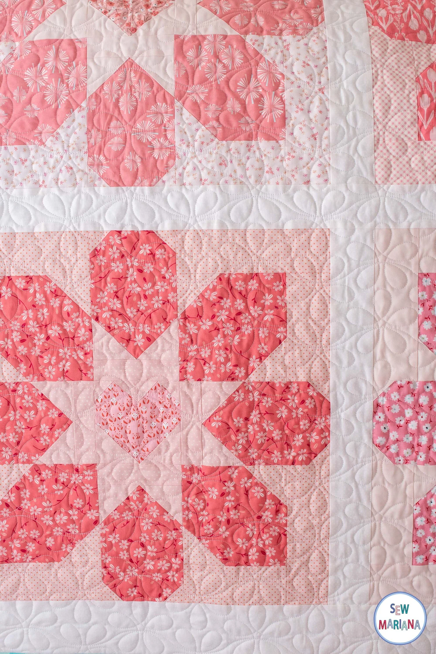 Flower Love Quilt Pattern - The Baby Version — Sew Mariana