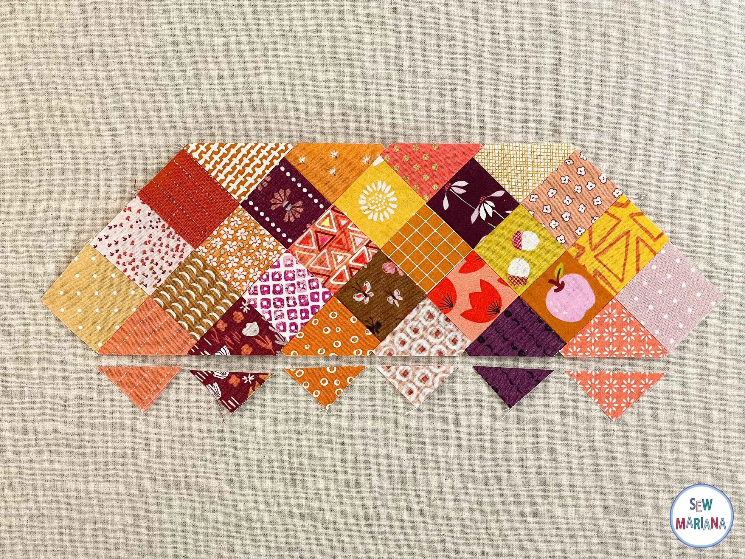 Scrappy Acorn Quilt Block Tutorial — Sew Mariana