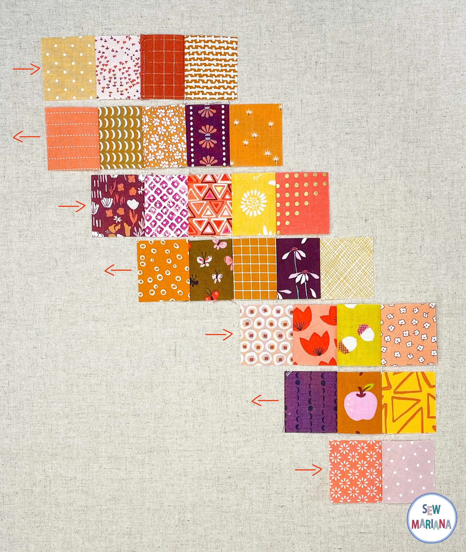 Scrappy Acorn Quilt Block Tutorial — Sew Mariana