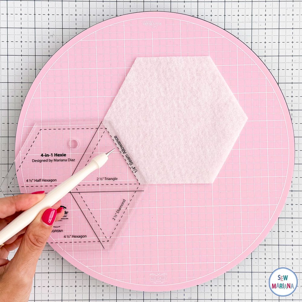 Hexagon Coasters Tutorial — Sew Mariana