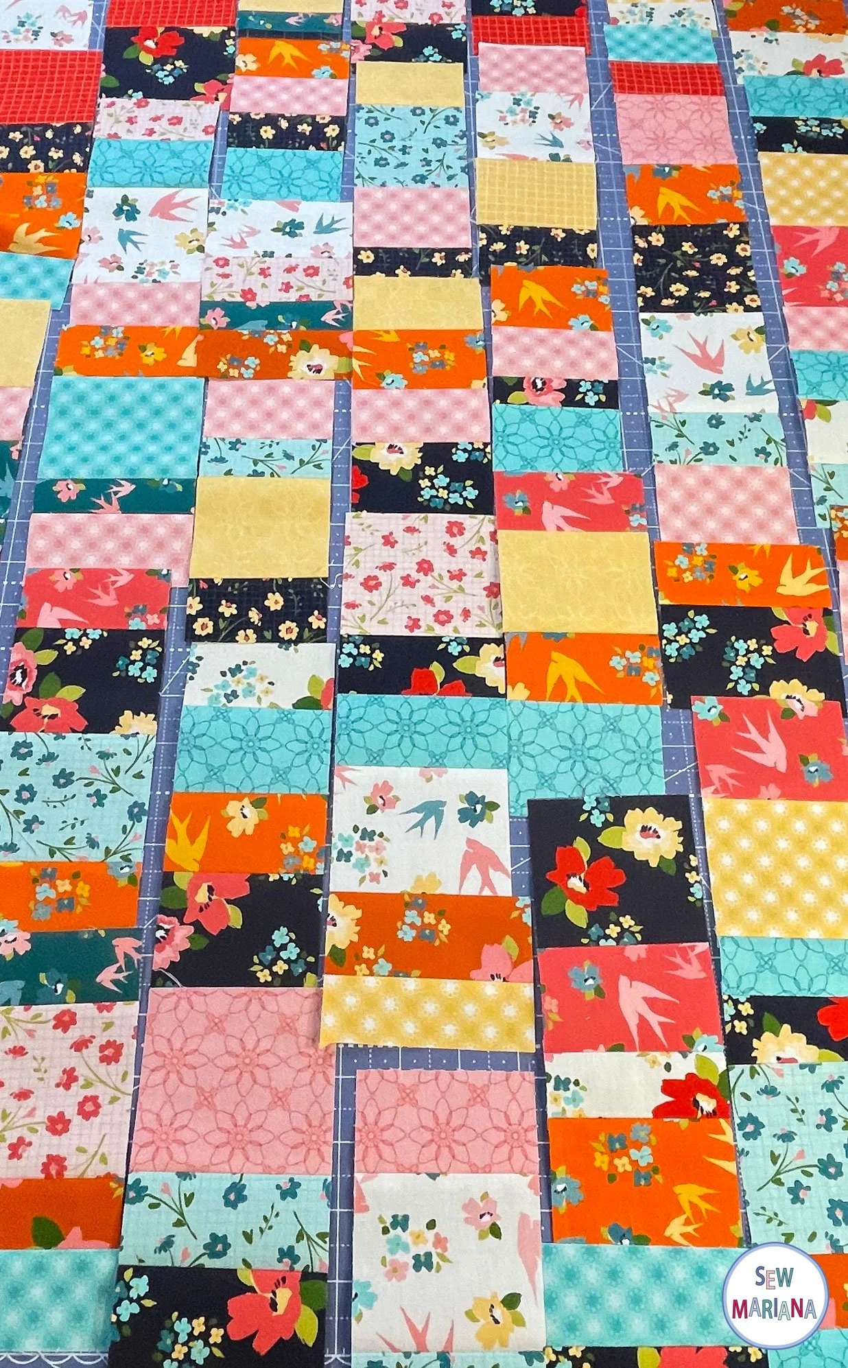 Heart Bits Quilt - Another Baby Version — Sew Mariana