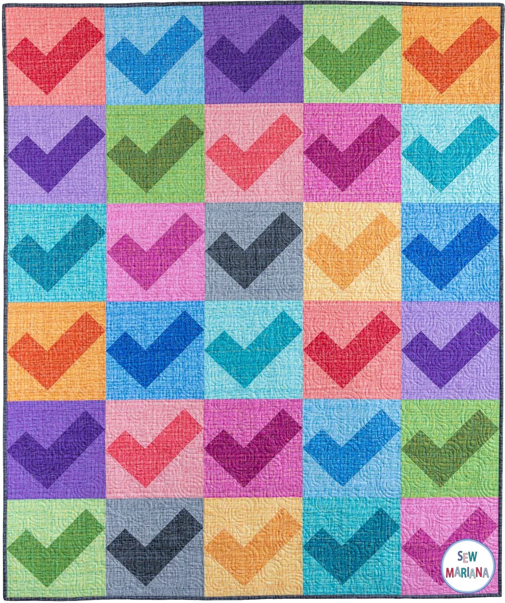 Checked Quilt Pattern - The Coco Version — Sew Mariana