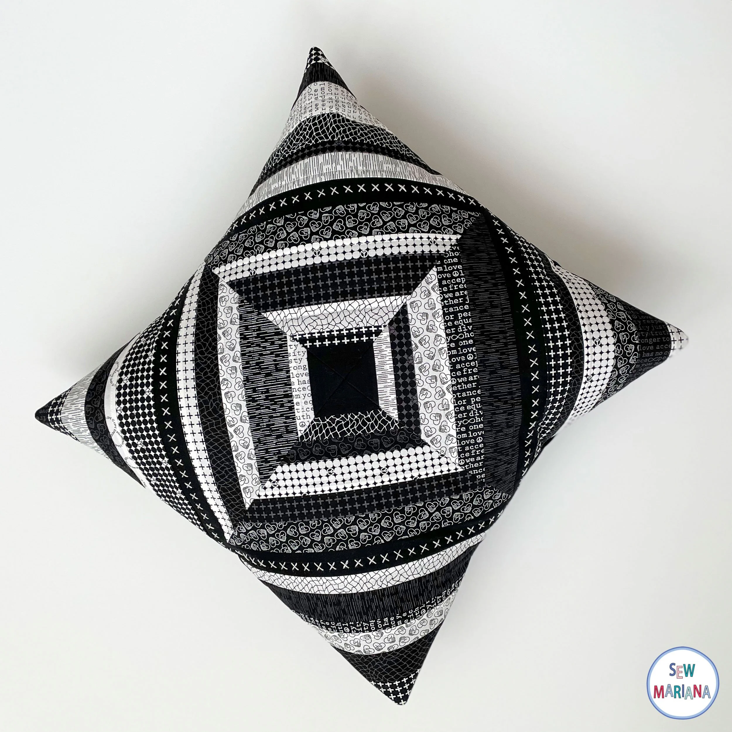 Scrappy Quilted Pillow Tutorial — Sew Mariana