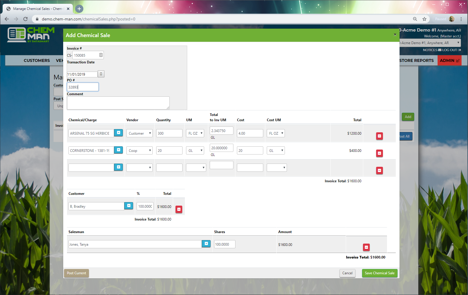 Features — Chem-Man