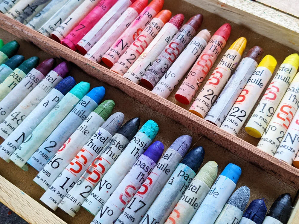 Mark Making Tools For Mixed Media Painting — Learn to Paint Podcast