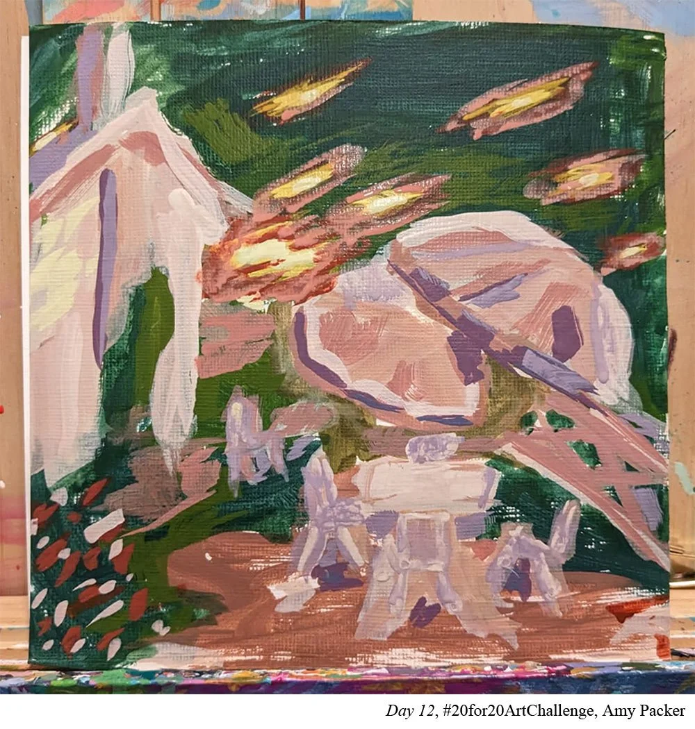 Daily Practice- Artist Spotlight: Amy Packer — Learn to Paint Podcast