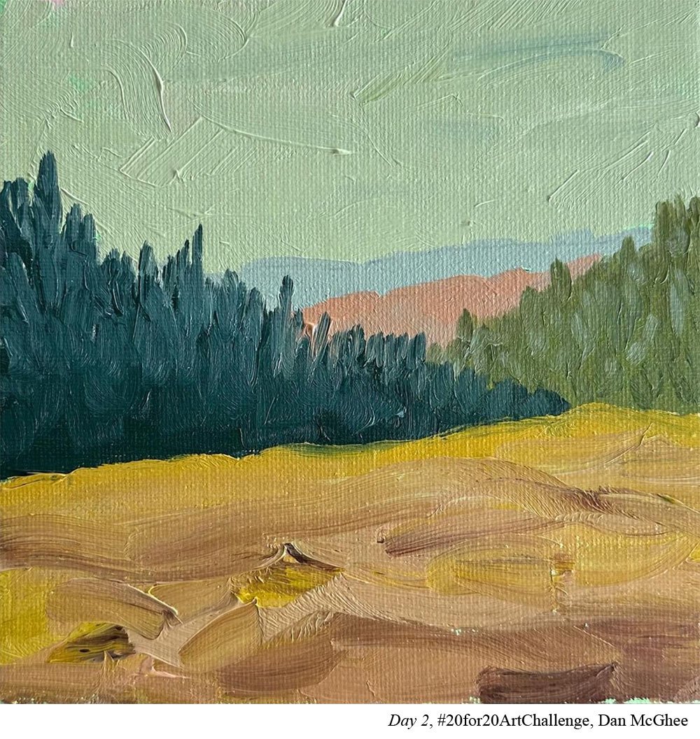 Daily Practice - Artist Spotlight: Dan McGhee — Learn to Paint Podcast