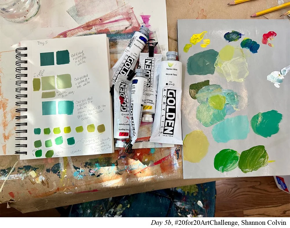 #20for20 Artist Spotlight: Shannon Colvin — Learn to Paint Podcast