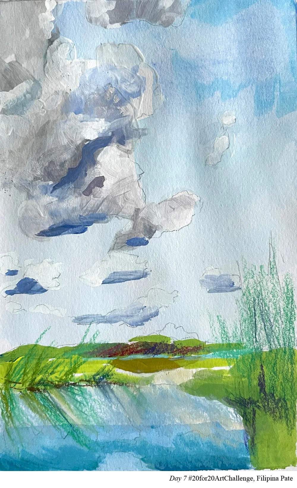 #20for20 Artist Spotlight: Filipina Pate — Learn to Paint Podcast