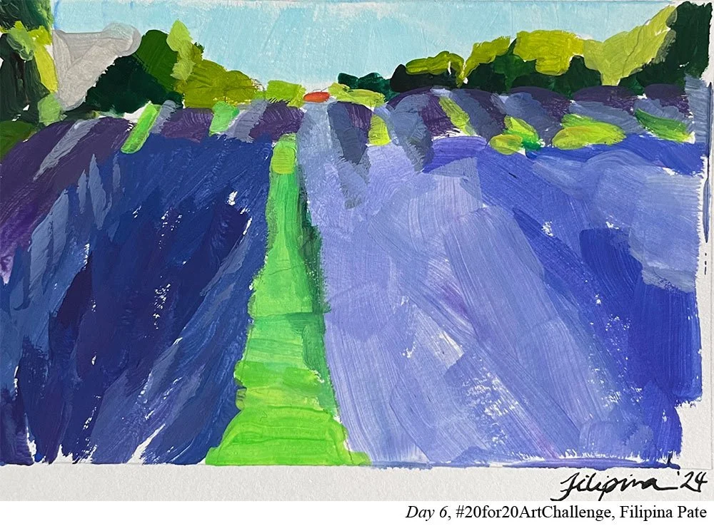 #20for20 Artist Spotlight: Filipina Pate — Learn to Paint Podcast