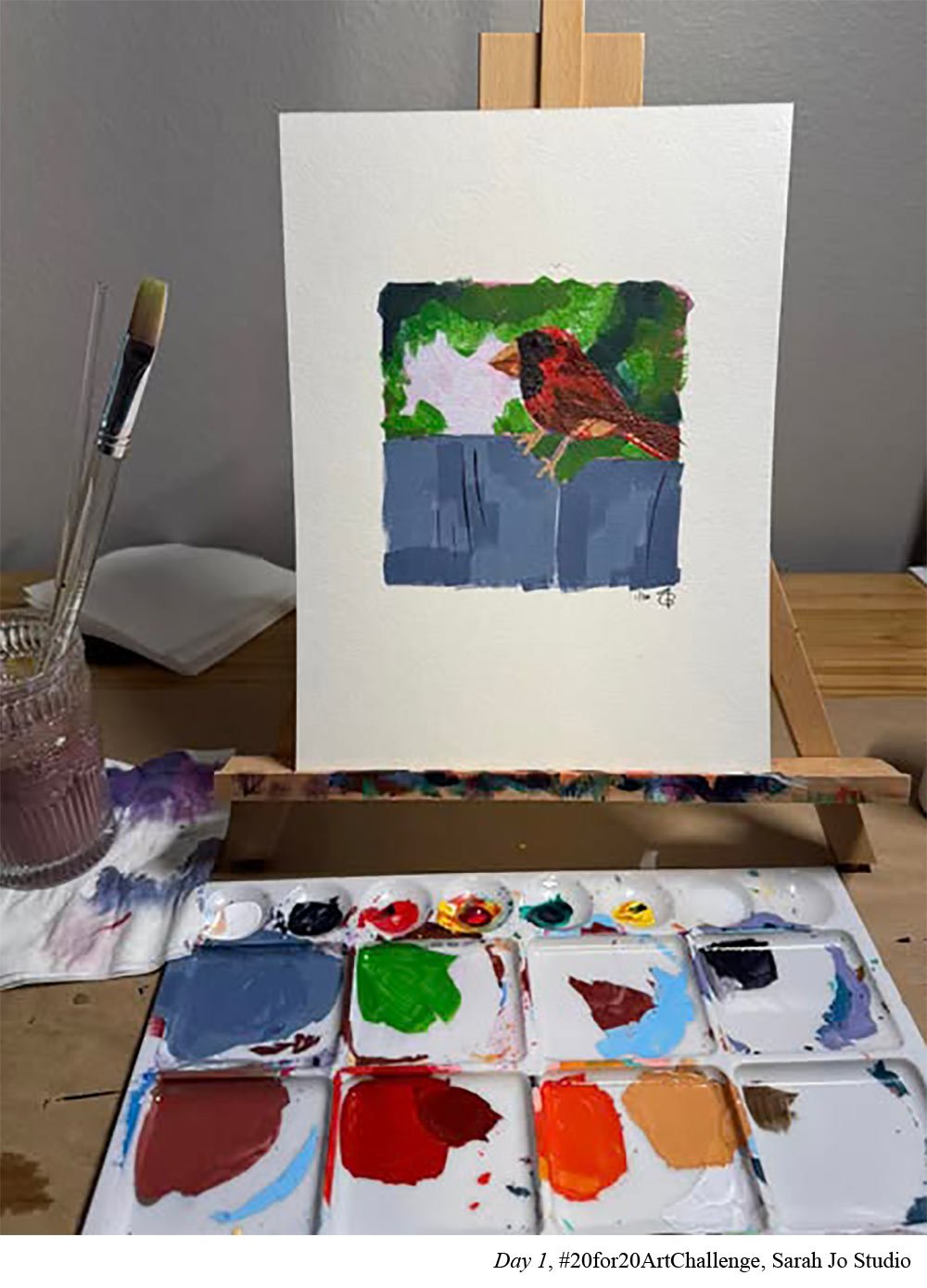 #20for20 Artist Spotlight: Sarah Jo Studio — Learn to Paint Podcast