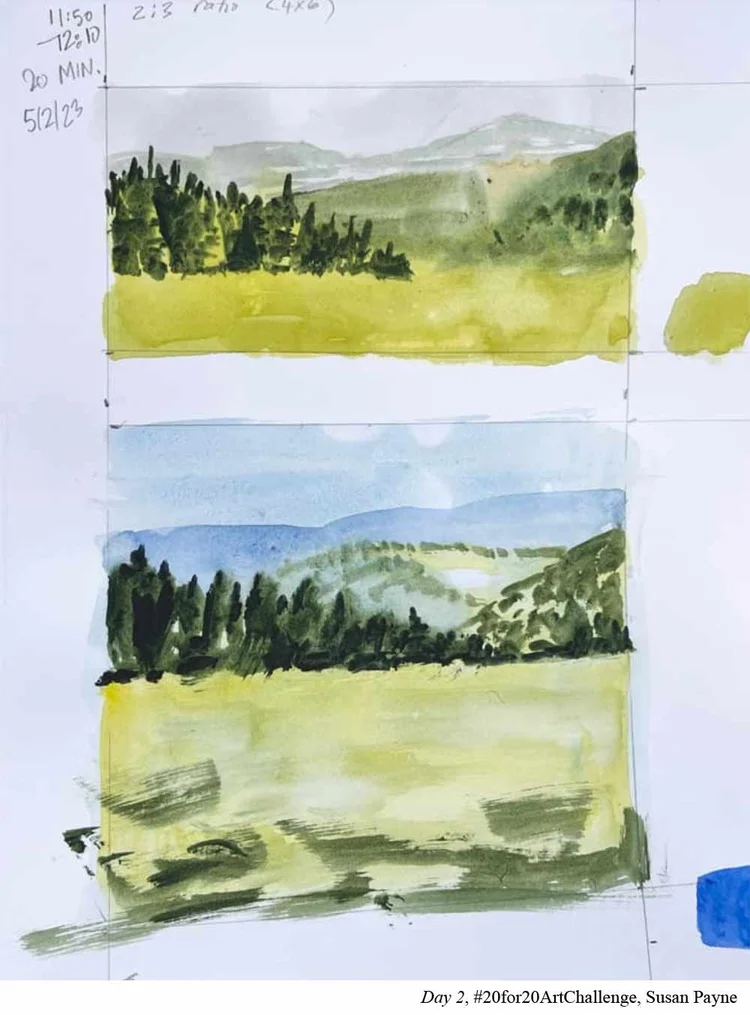 Daily Practice - Artist Spotlight: Susan Payne — Learn to Paint Podcast